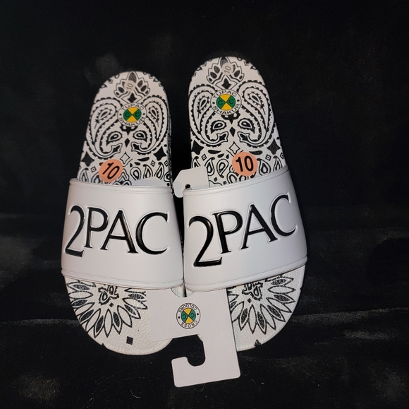 Cross Colours | Shoes | New Cross Colours 2pac Paisley Slide Sandals ...